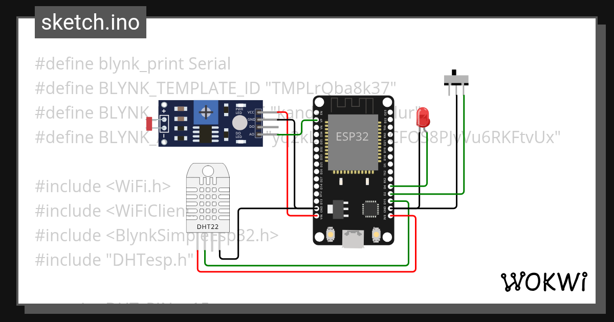 Kandang Ayam 1 - Wokwi ESP32, STM32, Arduino Simulator