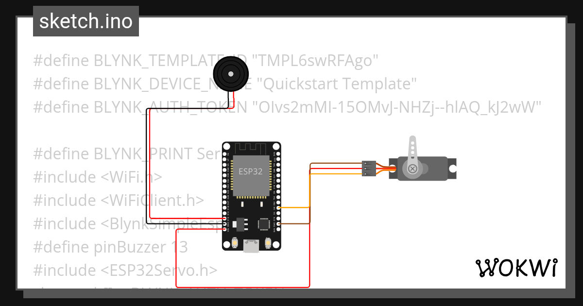 Esp Servo Wokwi Esp32 Stm32 Arduino Simulator