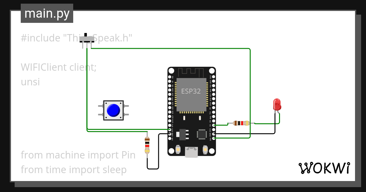 Untitled project - Wokwi ESP32, STM32, Arduino Simulator