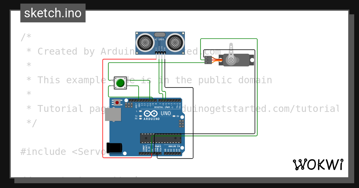 Motor Servo Copy Wokwi Esp32 Stm32 Arduino Simulator 3046