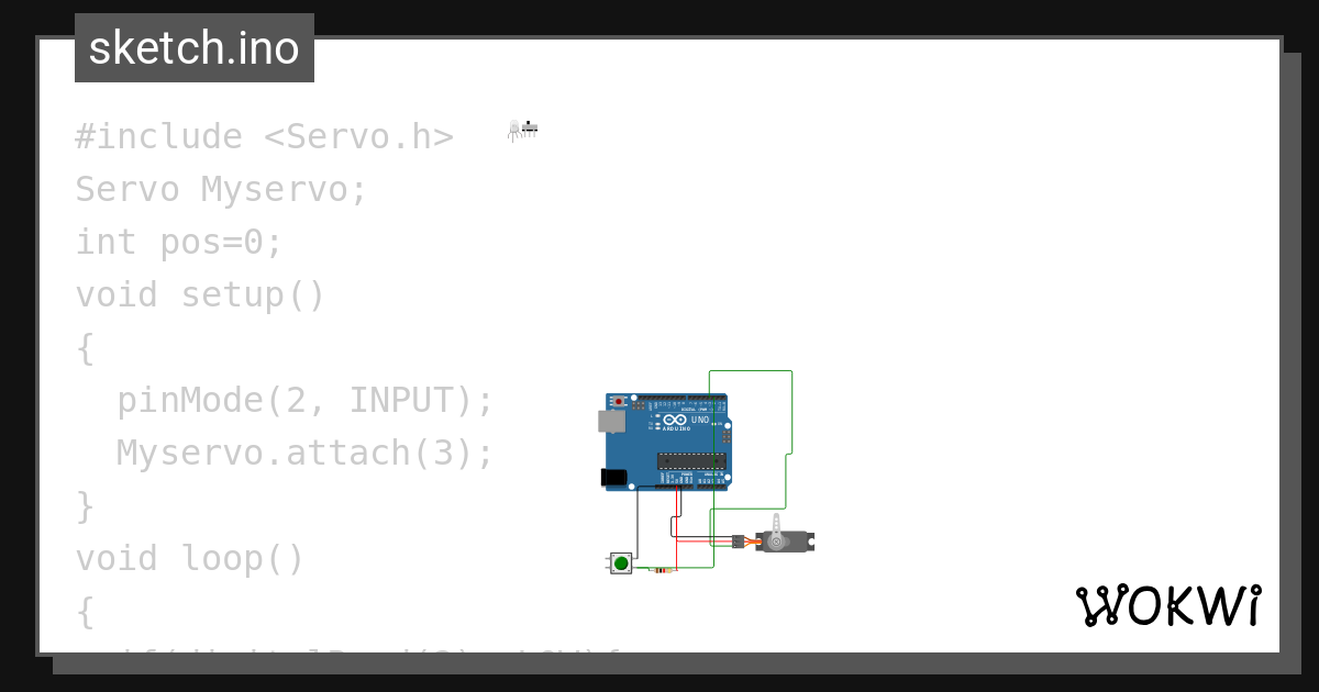 Project Servo Dengan Button Rania And Tiara Wokwi Esp32 Stm32 Arduino Simulator