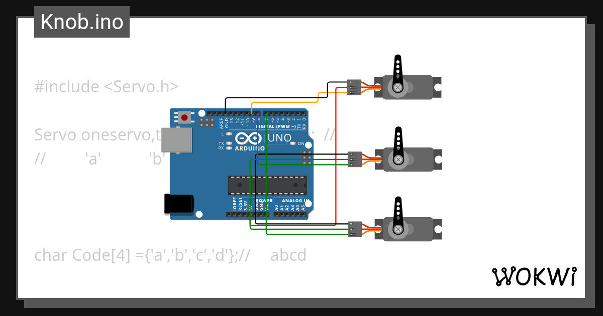 Knob.ino - Wokwi ESP32, STM32, Arduino Simulator