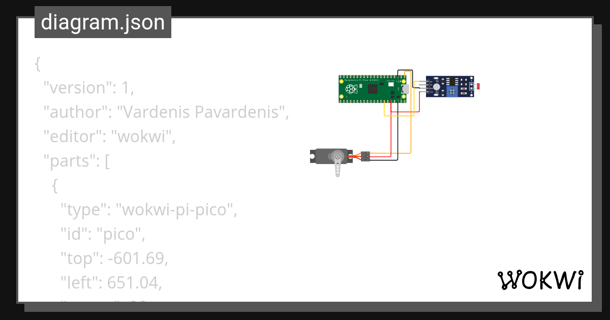 servo_photo copy - Wokwi ESP32, STM32, Arduino Simulator servo_photo copy - Wokwi ESP32, STM32, Arduino Simulator