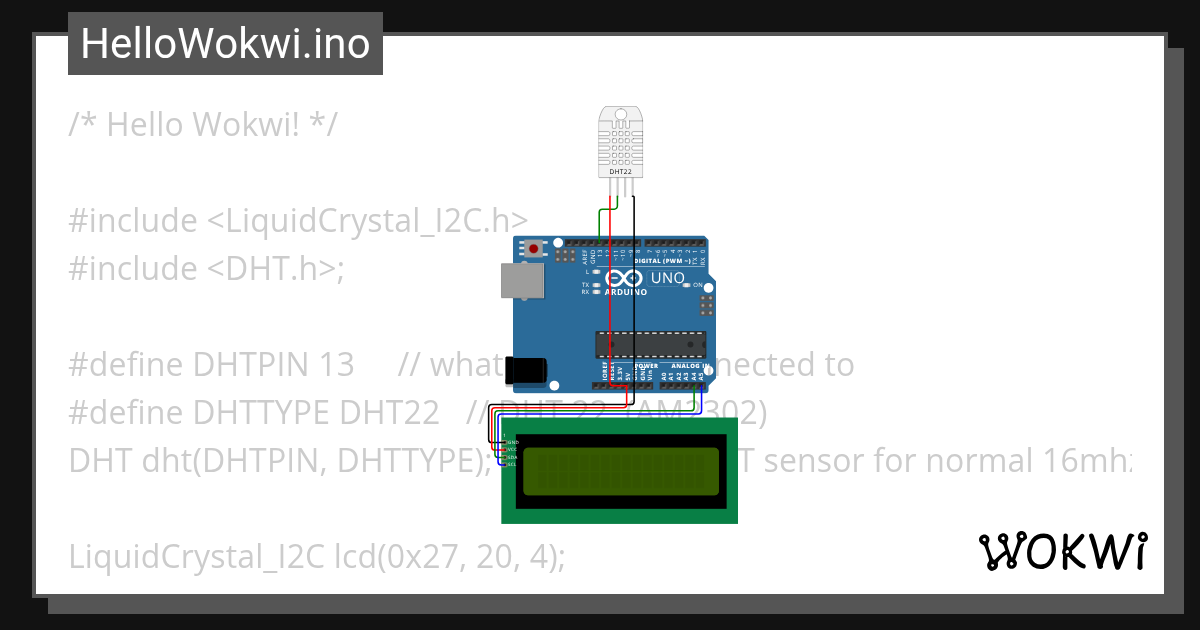 HelloWokwi.ino - Wokwi ESP32, STM32, Arduino Simulator