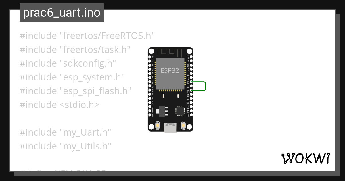 Practica 6 - Wokwi ESP32, STM32, Arduino Simulator