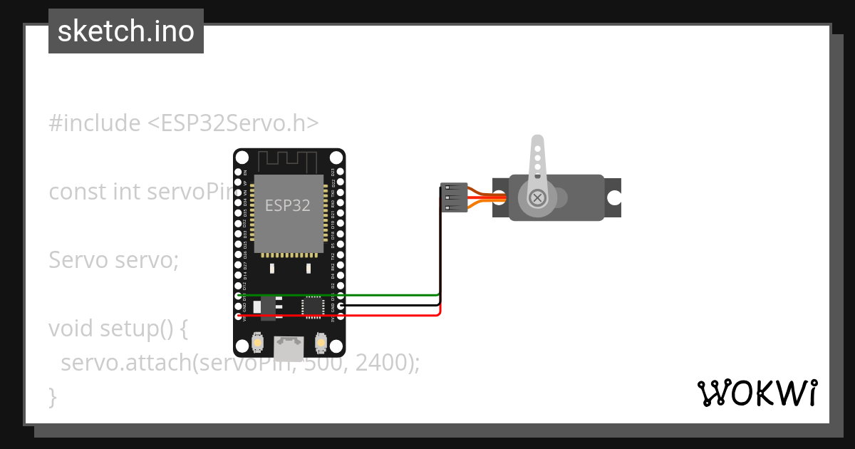 Servo Wokwi Esp32 Stm32 Arduino Simulator 9252