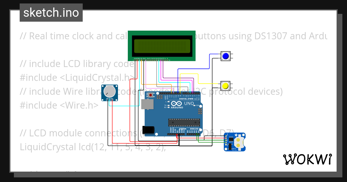 Winda Anastasia 11 Sija 1 ( Jam digital 2) - Wokwi ESP32, STM32, Arduino Simulator