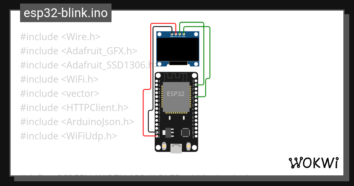 WIFI - Wokwi ESP32, STM32, Arduino Simulator