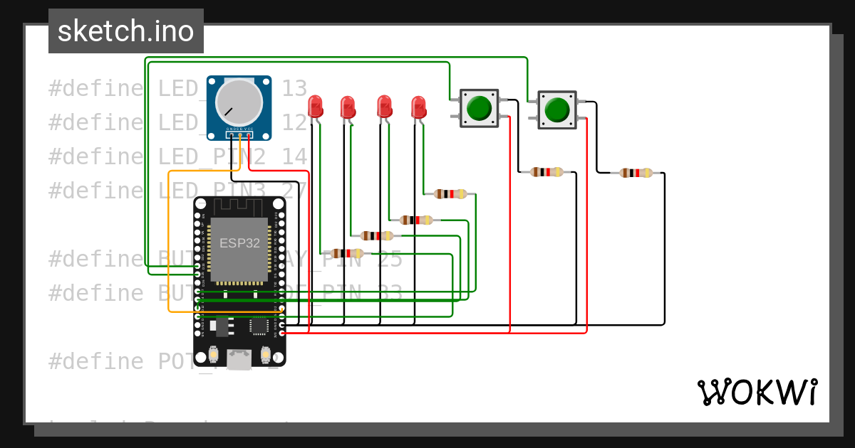 Metronome Wokwi Esp32 Stm32 Arduino Simulator