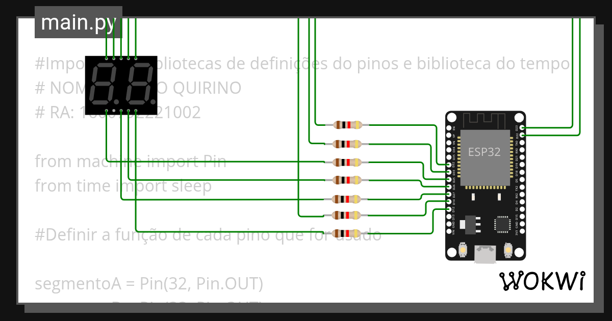 Atividade de LTP1-20-11 - Wokwi ESP32, STM32, Arduino Simulator