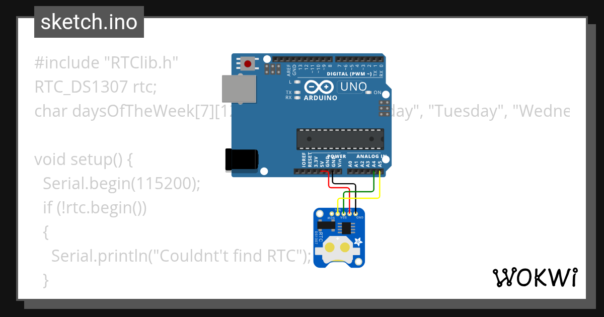 Проект 29 - Wokwi ESP32, STM32, Arduino Simulator