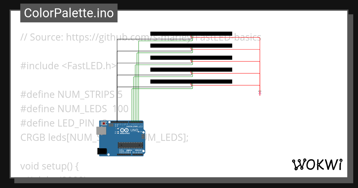 Luci Natale - Wokwi ESP32, STM32, Arduino Simulator