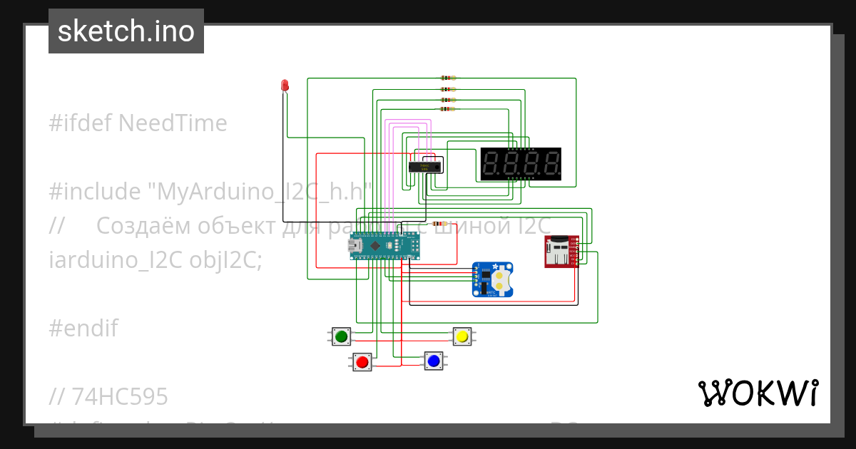 Clock.ino copy - Wokwi ESP32, STM32, Arduino Simulator