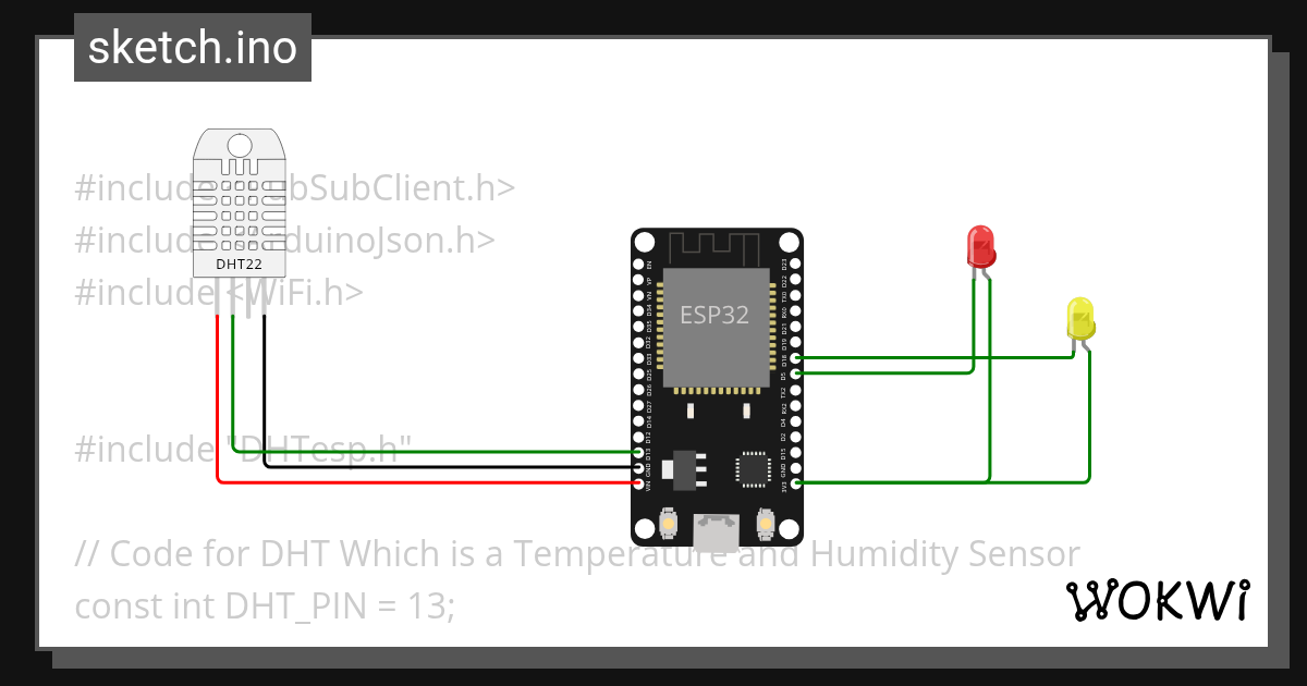 Controlo Wokwi Esp32 Stm32 Arduino Simulator 3360