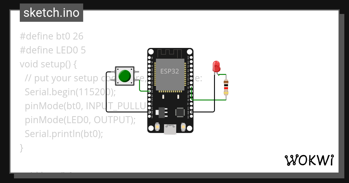 ตัวสอบino Wokwi Esp32 Stm32 Arduino Simulator 6924