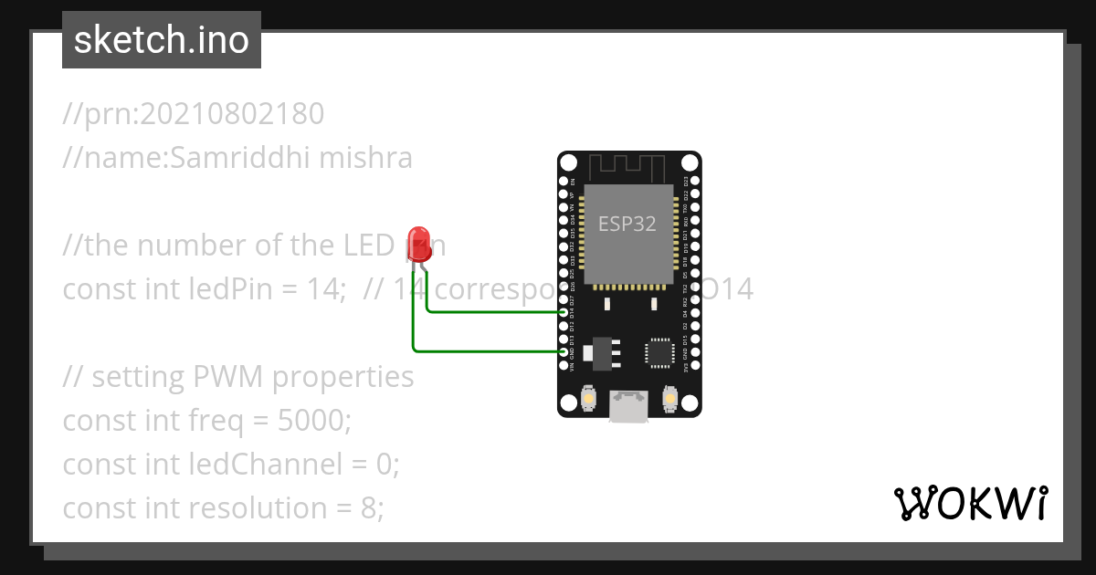 pwm exp sam - Wokwi ESP32, STM32, Arduino Simulator