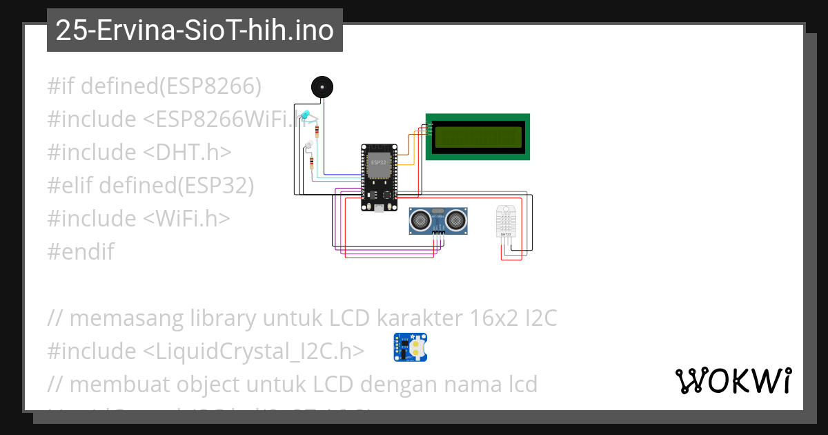 hoho.ino copy - Wokwi ESP32, STM32, Arduino Simulator