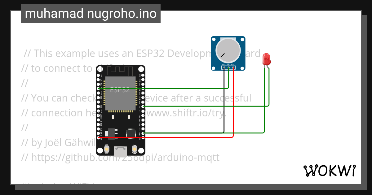 muhamad nugroho - Wokwi ESP32, STM32, Arduino Simulator