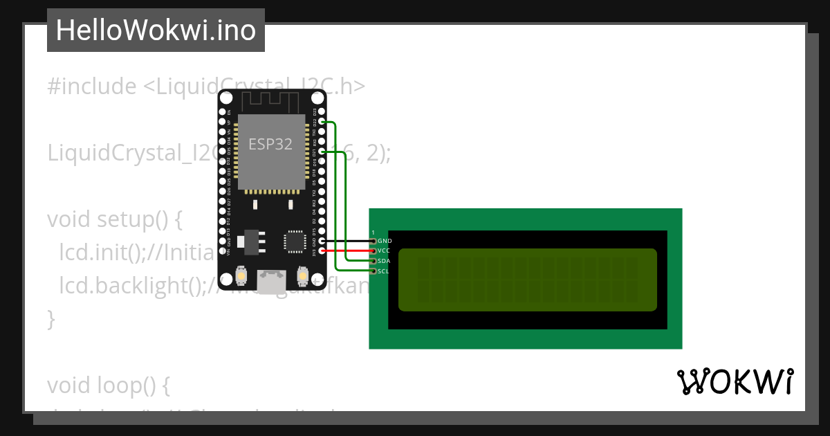 ESP 32-9 - Wokwi ESP32, STM32, Arduino Simulator