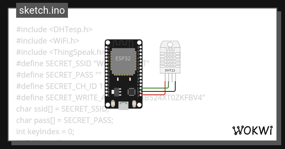 Lab 1 - Experiment 1 - Wokwi ESP32, STM32, Arduino Simulator