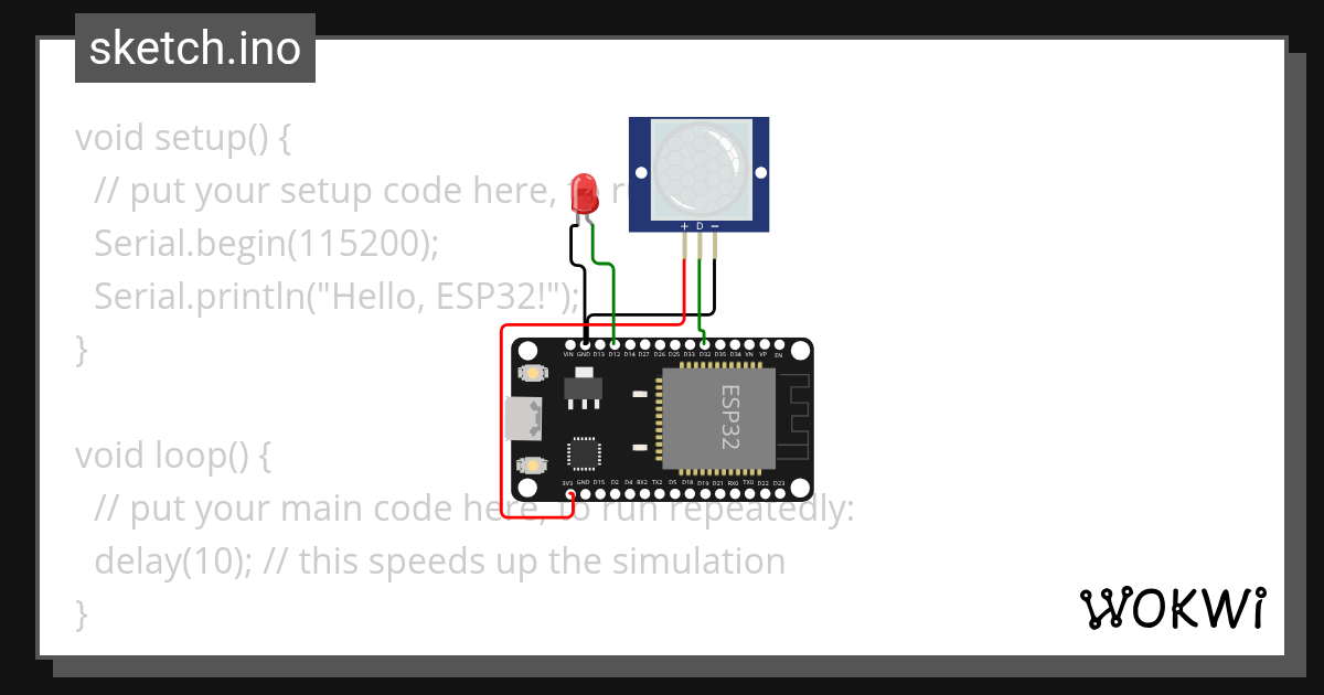 w2มนัสหทัย - Wokwi ESP32, STM32, Arduino Simulator