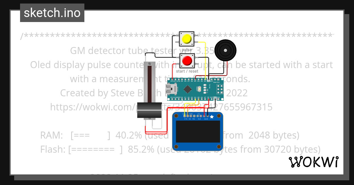 Wokwi - Online ESP32, STM32, Arduino Simulator