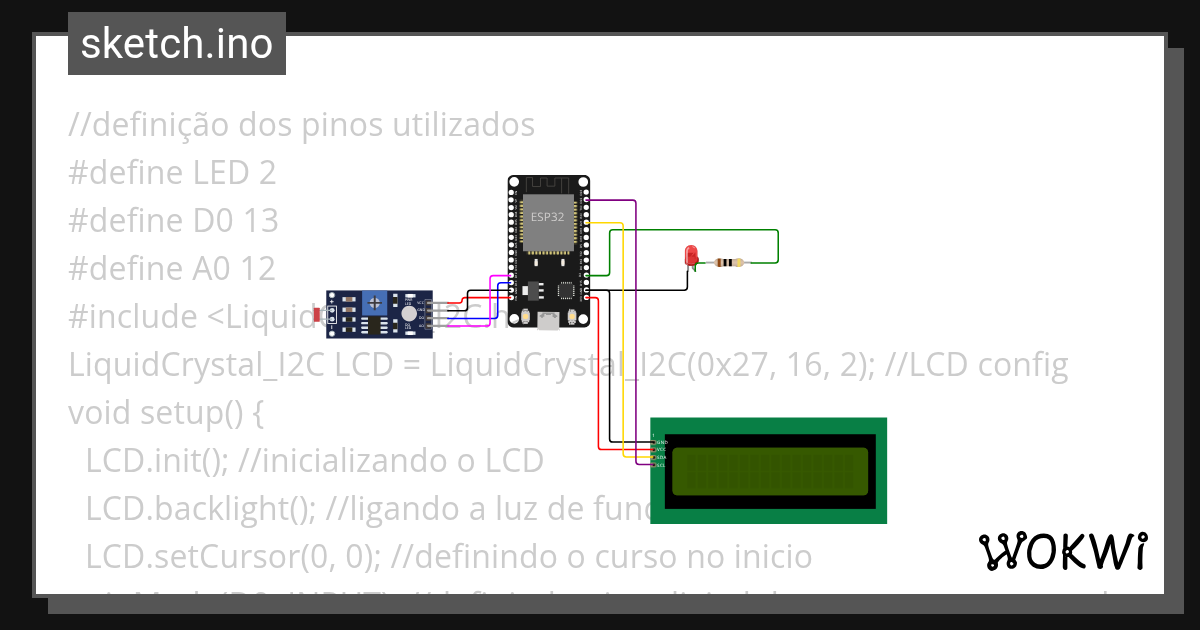 projeto.ino - Wokwi ESP32, STM32, Arduino Simulator