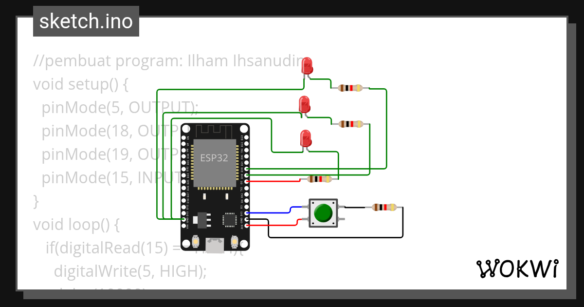Wokwi - Online ESP32, STM32, Arduino Simulator