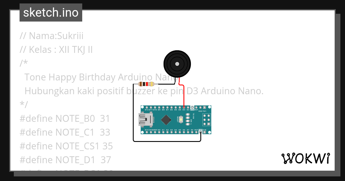 sketch.ino - Wokwi ESP32, STM32, Arduino Simulator