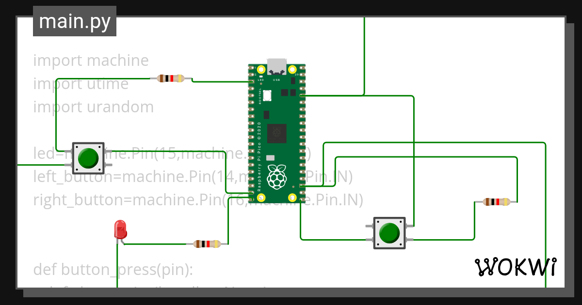 double player - Wokwi ESP32, STM32, Arduino Simulator
