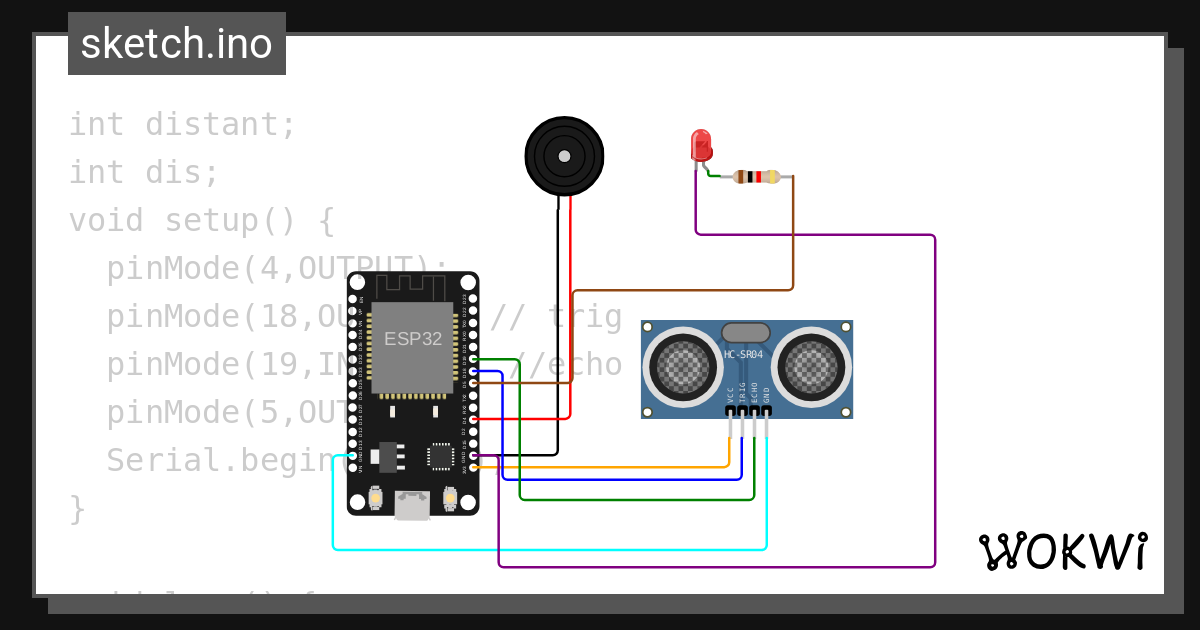19 โชติกา พลสิน Wokwi Esp32 Stm32 Arduino Simulator 9307