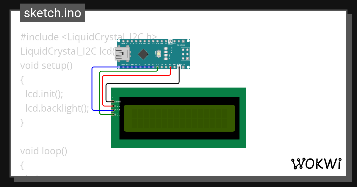 sketch.ino - Wokwi ESP32, STM32, Arduino Simulator