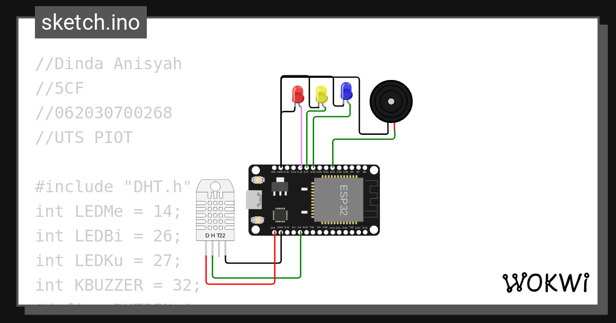 Dinda Anisyah Uts 5cf Wokwi Esp32 Stm32 Arduino Simulator