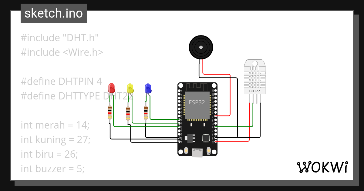 Tri Anjar Wati_5CF_UTS IOT - Wokwi ESP32, STM32, Arduino Simulator