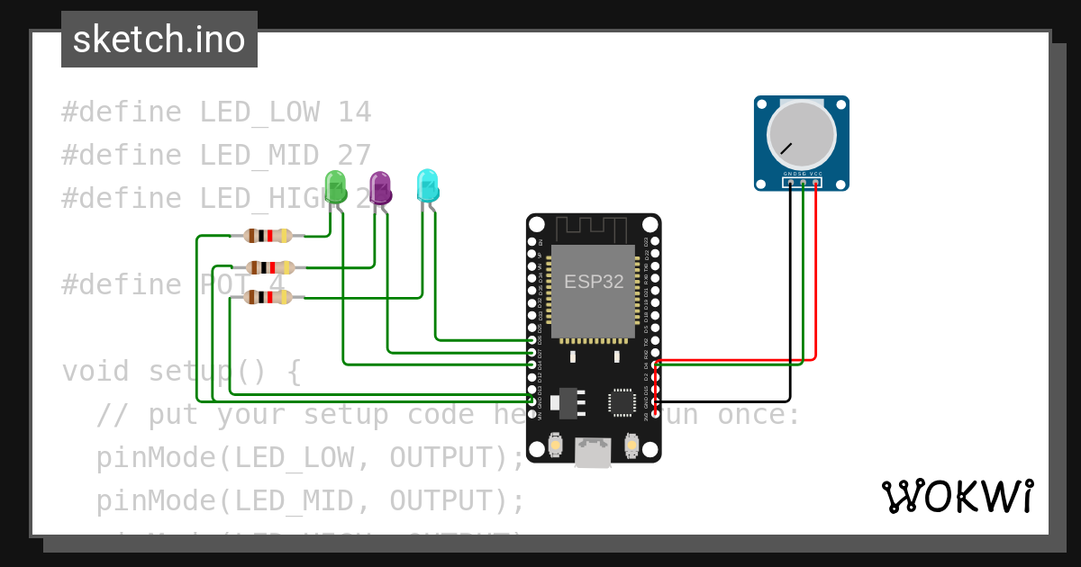 Лаба 4 Wokwi Esp32 Stm32 Arduino Simulator