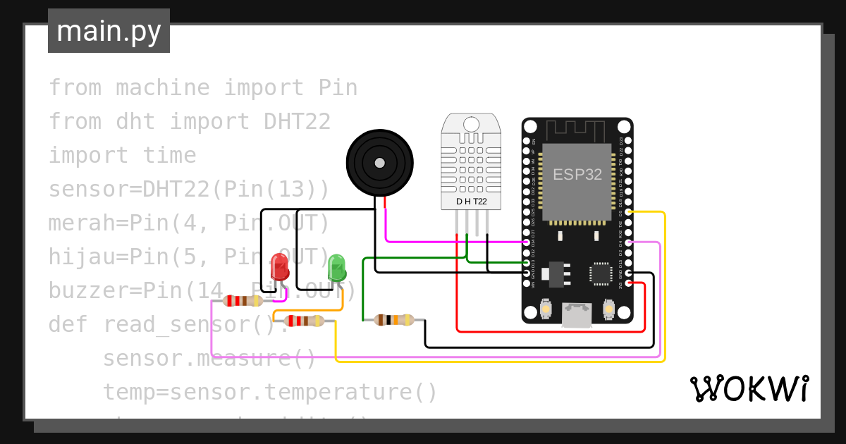 Kelembaban Udara Wokwi Esp32 Stm32 Arduino Simulator 3416