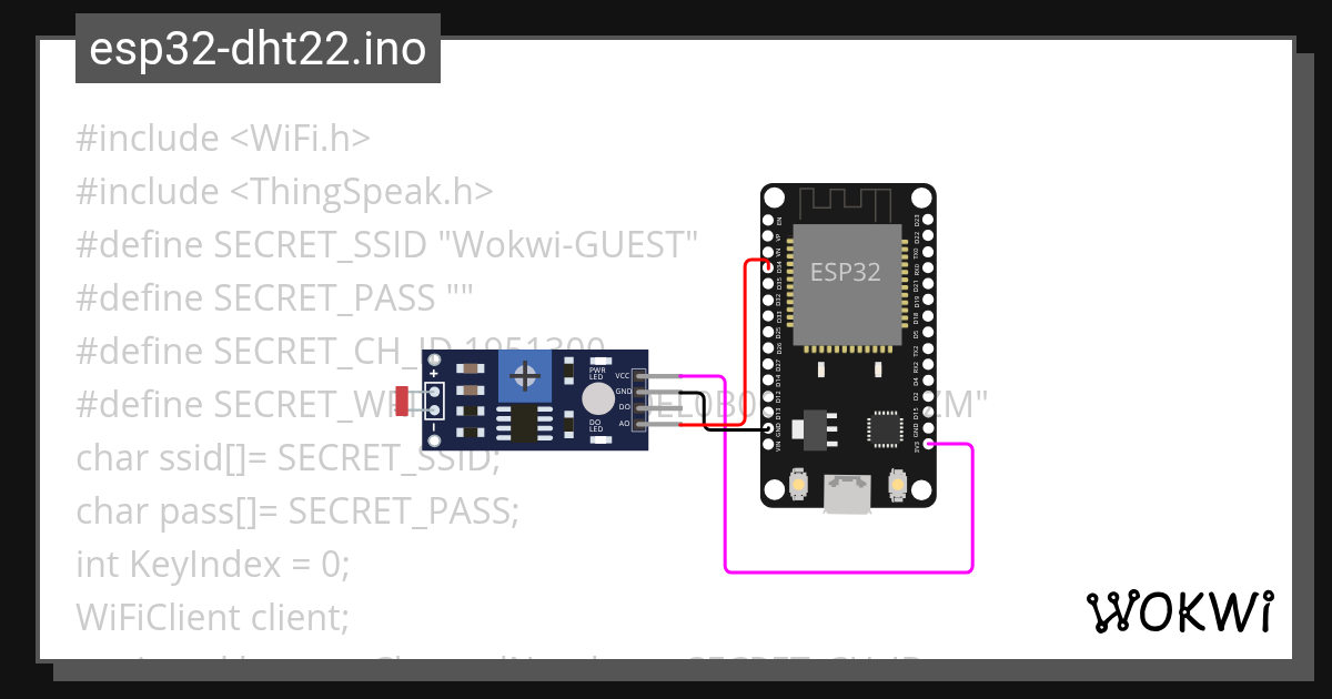 LAB 1 EXP 2 - Wokwi ESP32, STM32, Arduino Simulator