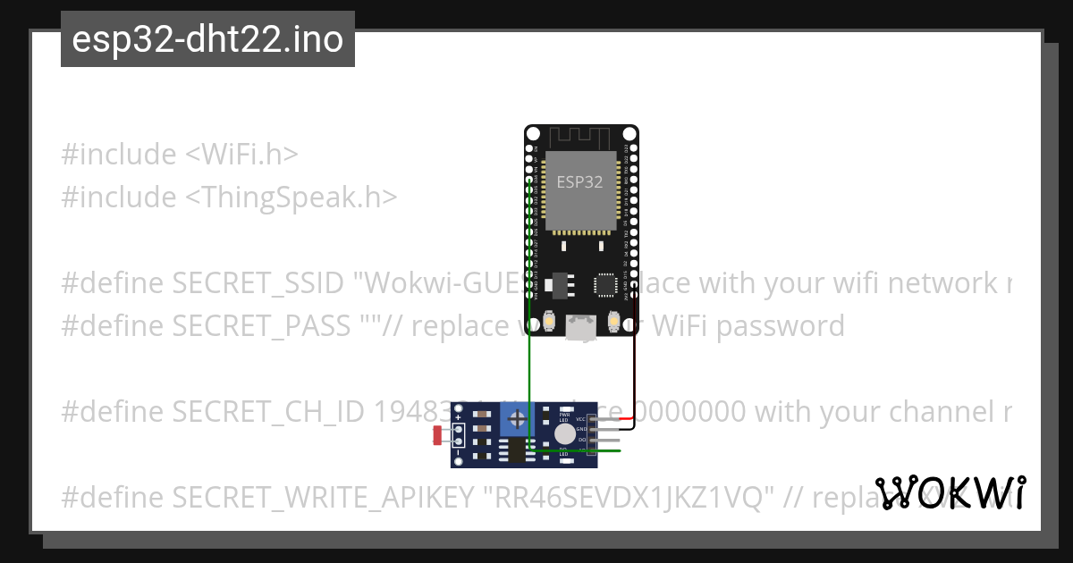 TASK 2 - Wokwi ESP32, STM32, Arduino Simulator