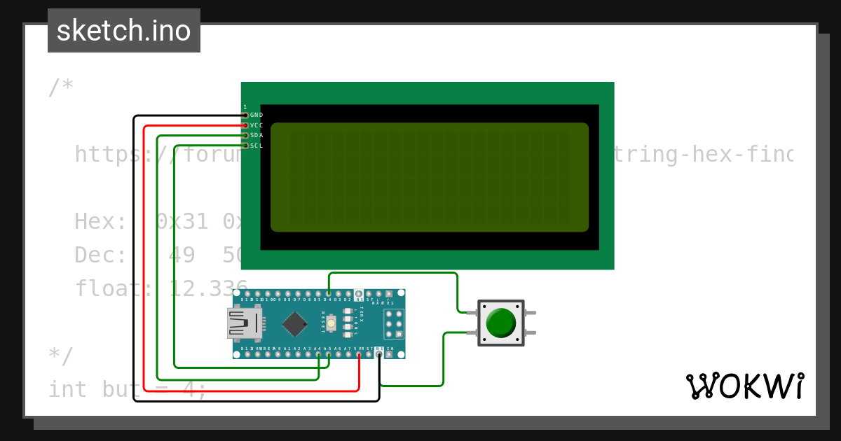 Ascii To Hex Wokwi Esp32 Stm32 Arduino Simulator
