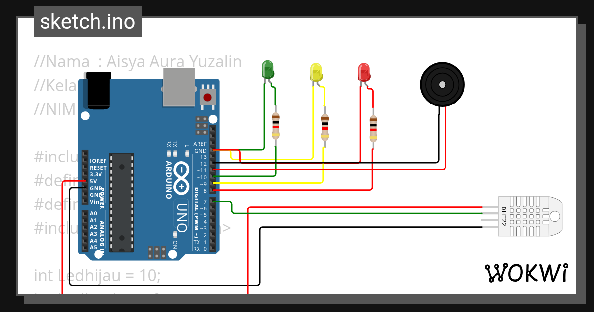 AisyaAuraYuzalin_5CD_UTS.ino - Wokwi ESP32, STM32, Arduino Simulator