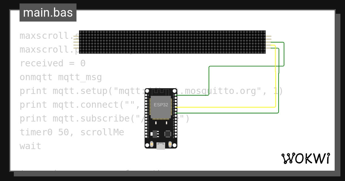 Receive Data Wokwi Esp32 Stm32 Arduino Simulator