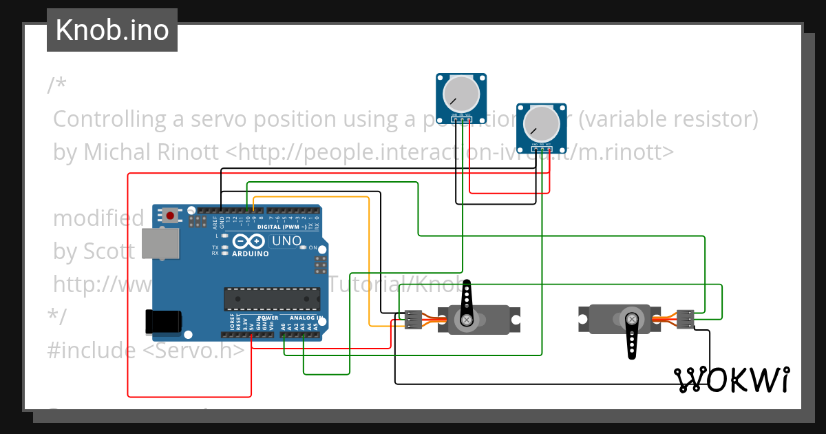 Knob.ino copy - Wokwi ESP32, STM32, Arduino Simulator