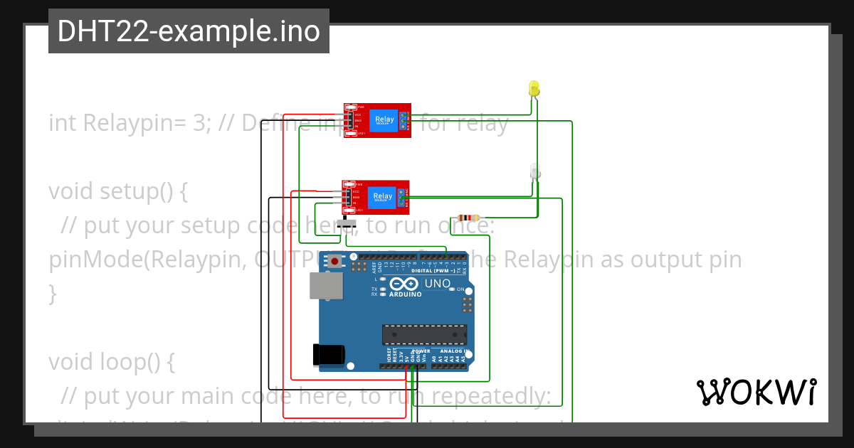 DHT22-example.ino - Wokwi ESP32, STM32, Arduino Simulator
