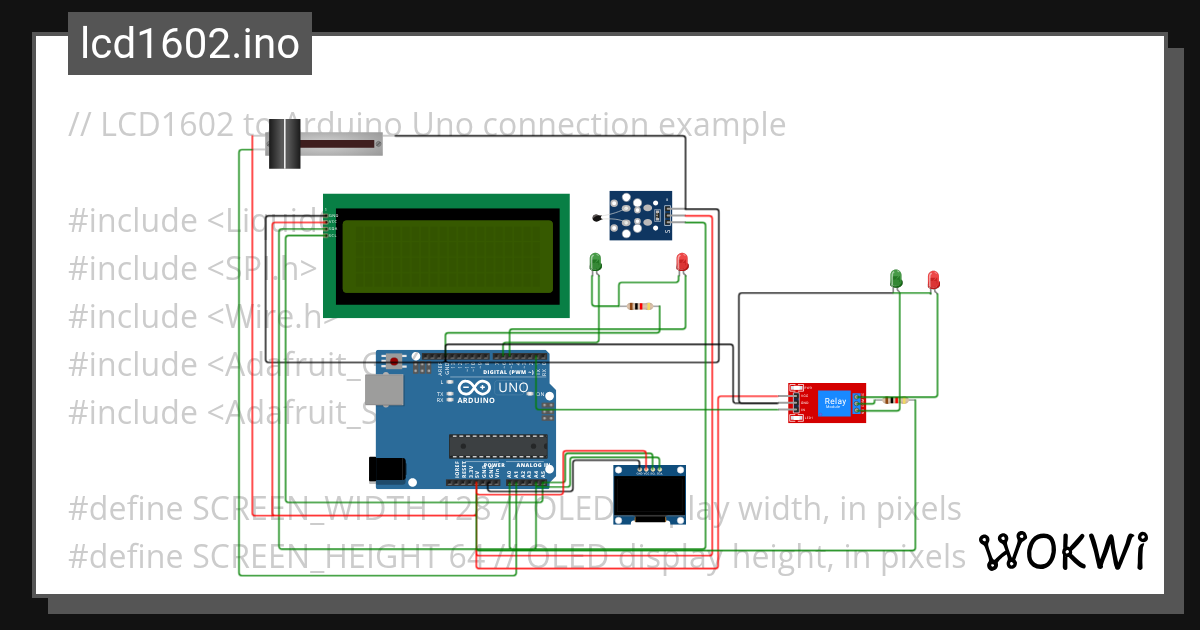 lcd1602.ino copy - Wokwi ESP32, STM32, Arduino Simulator