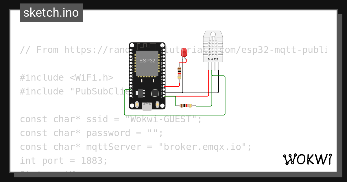 Mqttesp32 O Copy Wokwi Esp32 Stm32 Arduino Simulator 4299