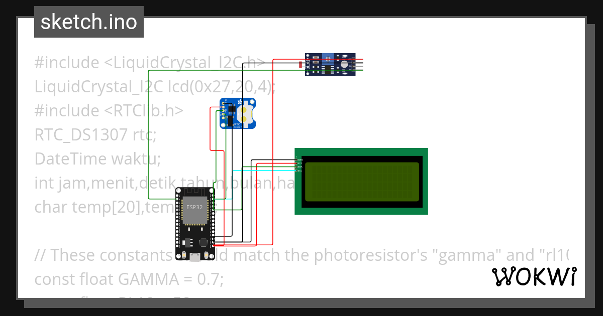 Resistensi Ldr Ujian Copy Wokwi Esp32 Stm32 Arduino Simulator 9354