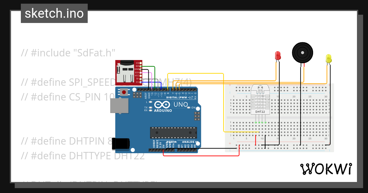 Comprobar SD.ino - Wokwi ESP32, STM32, Arduino Simulator