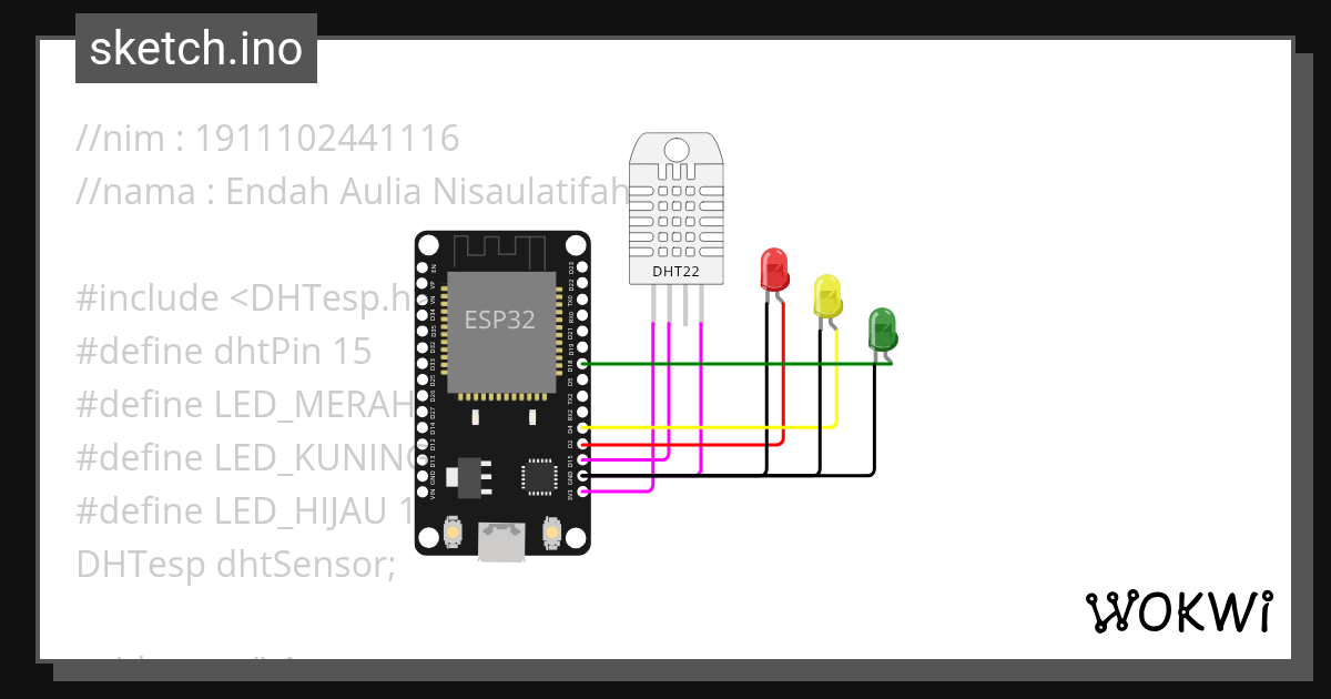 Endah Wokwi Esp32 Stm32 Arduino Simulator 