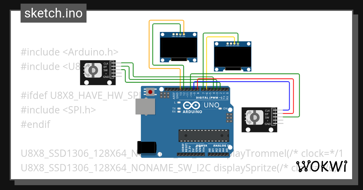 Rework Trommelsteuerung - Wokwi ESP32, STM32, Arduino Simulator