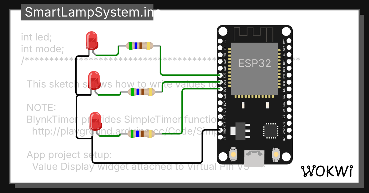 SmartTempRoom.ino - Wokwi Arduino and ESP32 Simulator
